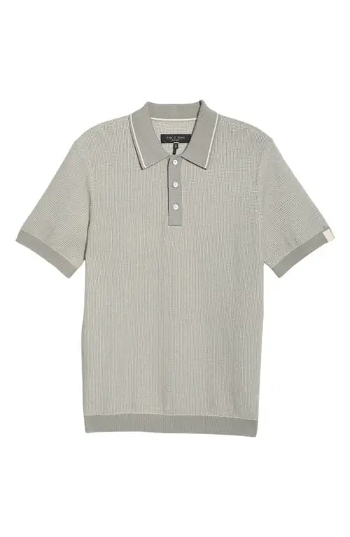 Rag & Bone Oliver Polo - Mist Grey