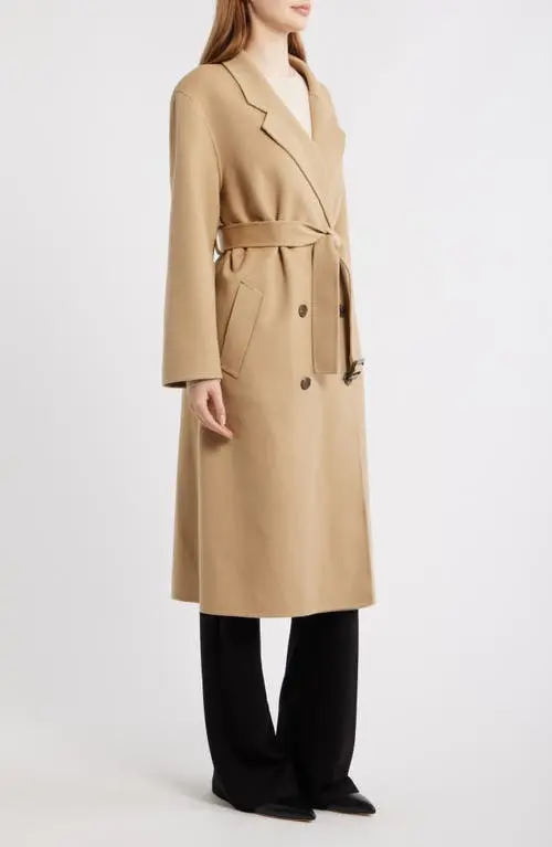Theory Double Breasted Longline Trench Coat