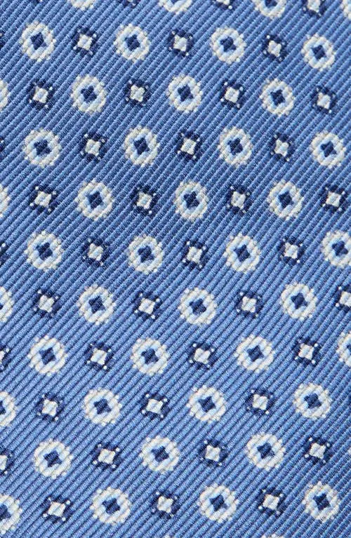 David Donahue Neat Silk Tie