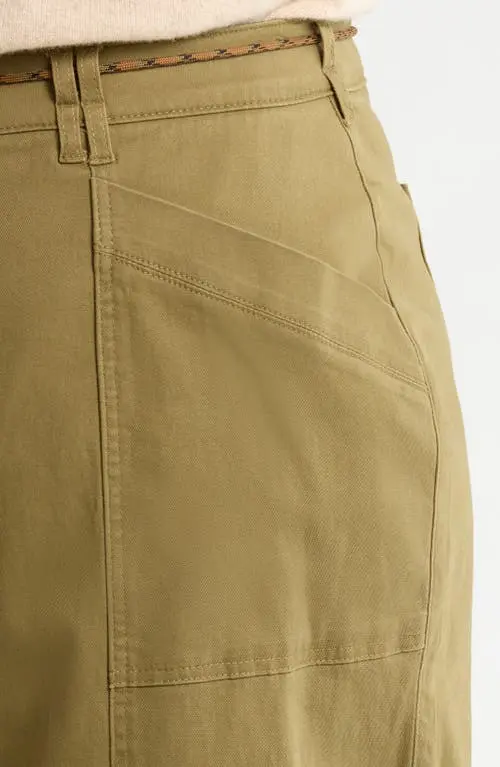 Wit & Wisdom Ultra Skyrise Relaxed Drawstring Waist Stretch Cotton Pants