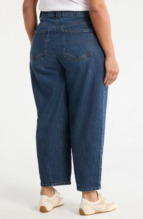 Wit & Wisdom High Waist Ankle Barely Barrel Jeans