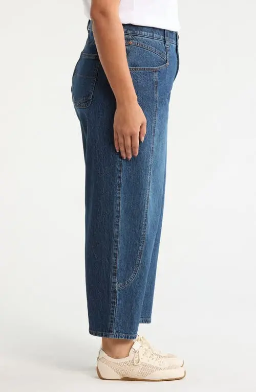 Wit & Wisdom High Waist Ankle Barely Barrel Jeans