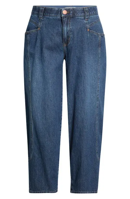 Wit & Wisdom High Waist Ankle Barely Barrel Jeans