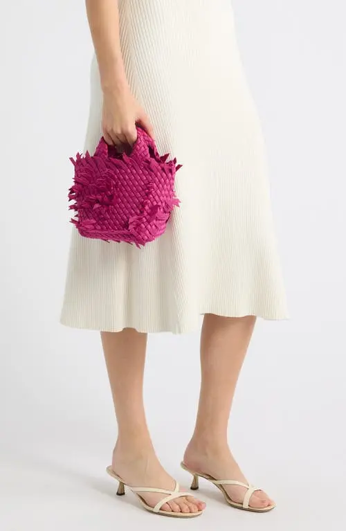 NAGHEDI St. Barths Petite Fray Tote - Berry