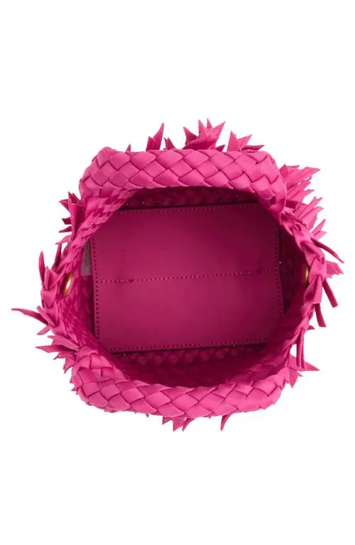 NAGHEDI St. Barths Petite Fray Tote - Berry