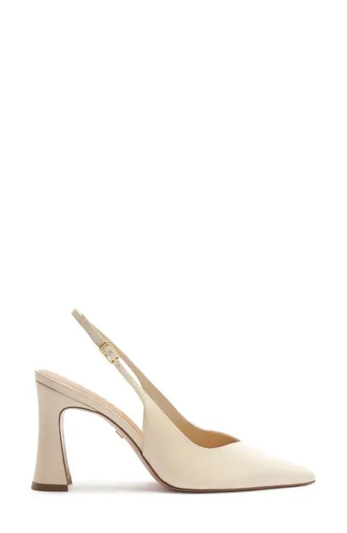 AREZZO Danielle Pointed Toe Slingback Pump - Panacota