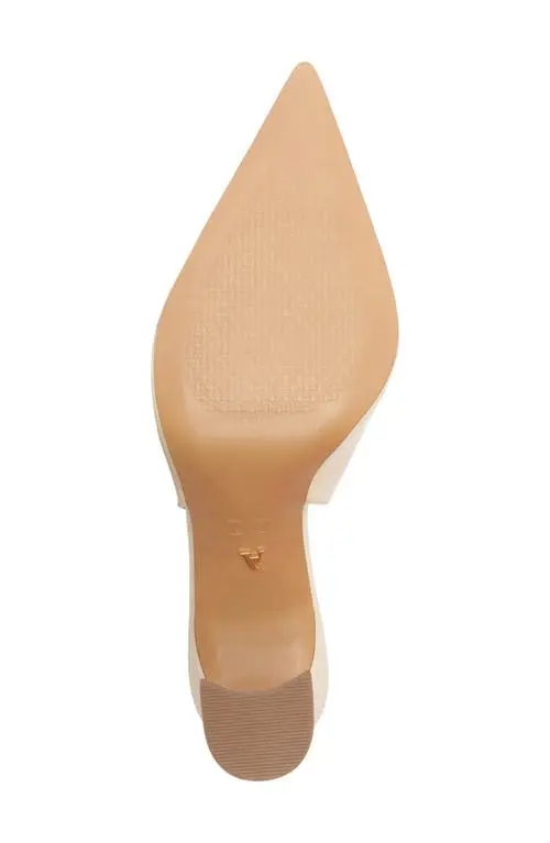 AREZZO Danielle Pointed Toe Slingback Pump - Panacota