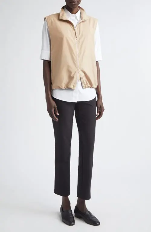 Lafayette 148 New York Recycled Tech Vest - Natural
