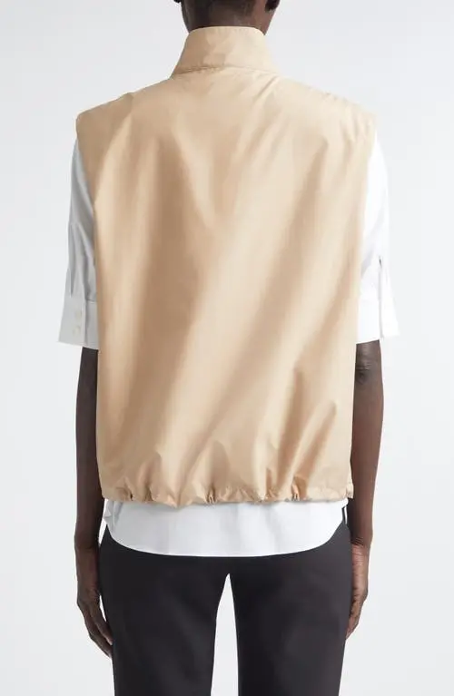 Lafayette 148 New York Recycled Tech Vest - Natural