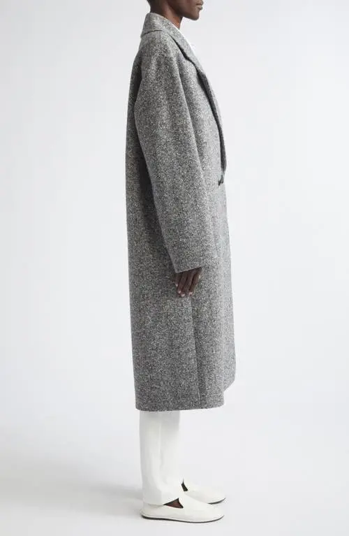 Lafayette 148 New York Notch Lapel Alpaca & Wool Blend Coat