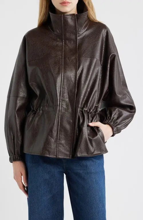 Sam Edelman Faux Leather Anorak