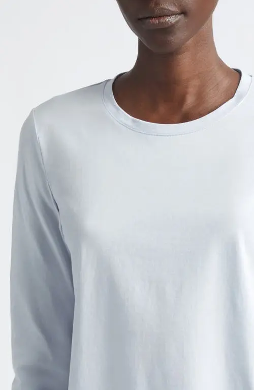 Lafayette 148 New York Long Sleeve Cotton T-shirt