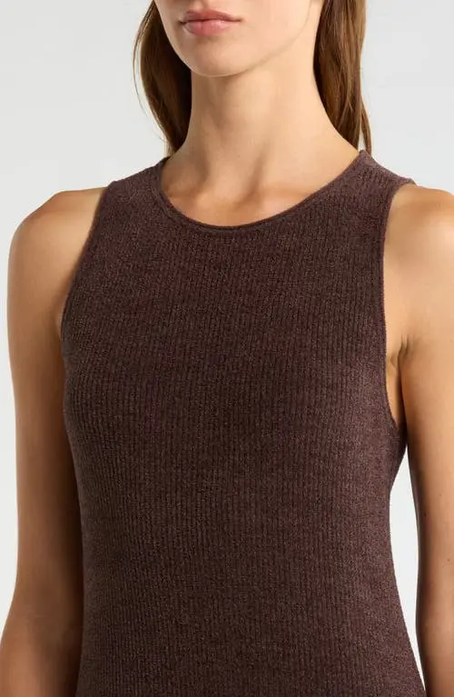 Barefoot Dreams Cozychic Ultra Lite Racerback Ribbed Sweater Dress