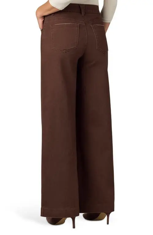 Wit & Wisdom Sam High Waist Wide Leg Jeans - Cold Brew