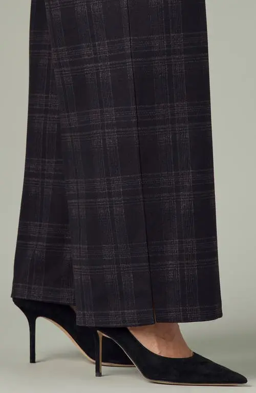 Wit & Wisdom Whitney Skyrise Plaid Wide Leg Trousers