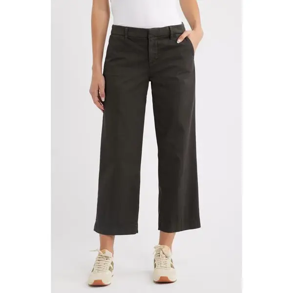 Frank & Eileen Westport Wide Leg Pants - Forest