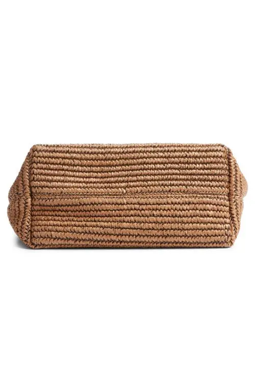 Vince Small Vivian Raffia Hobo Bag