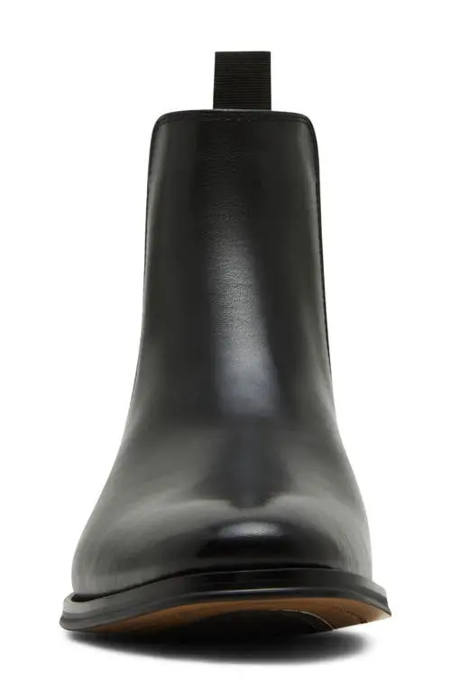 Steve Madden Avenue Chelsea Boot - Black Leather