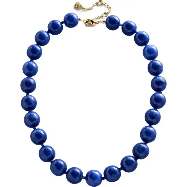 Baublebar Resin Beaded Necklace - Blue