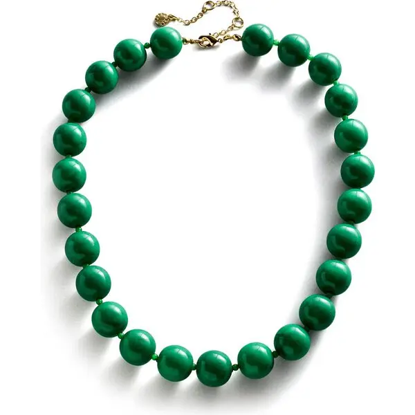 Baublebar Resin Beaded Necklace - Green