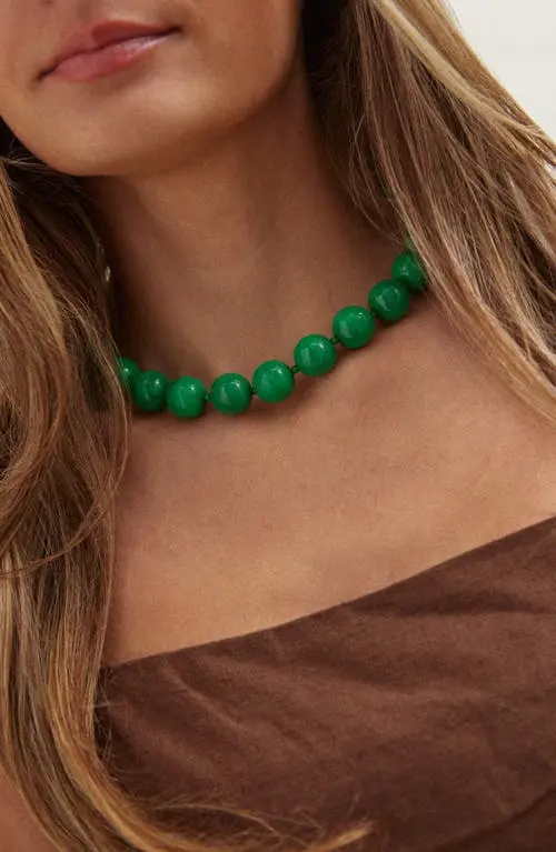 Baublebar Jane Beaded Necklace - Green