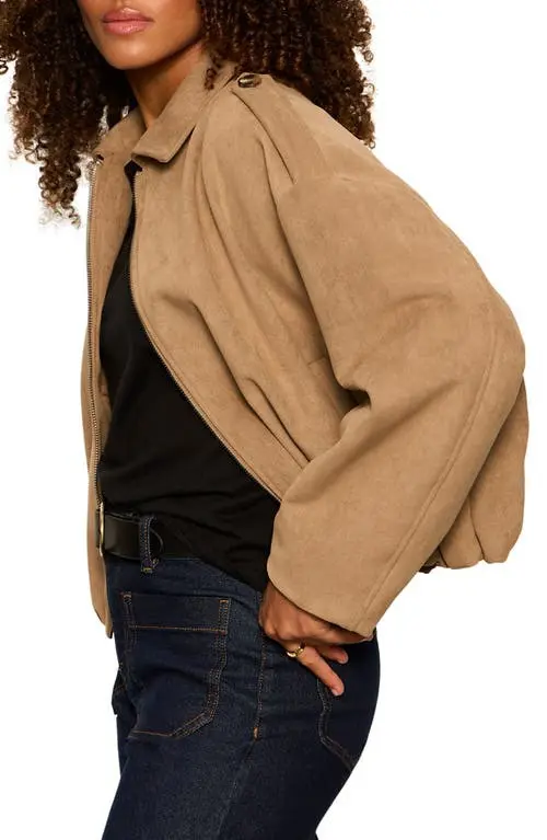 Sanctuary Takeoff Faux Suede Jacket