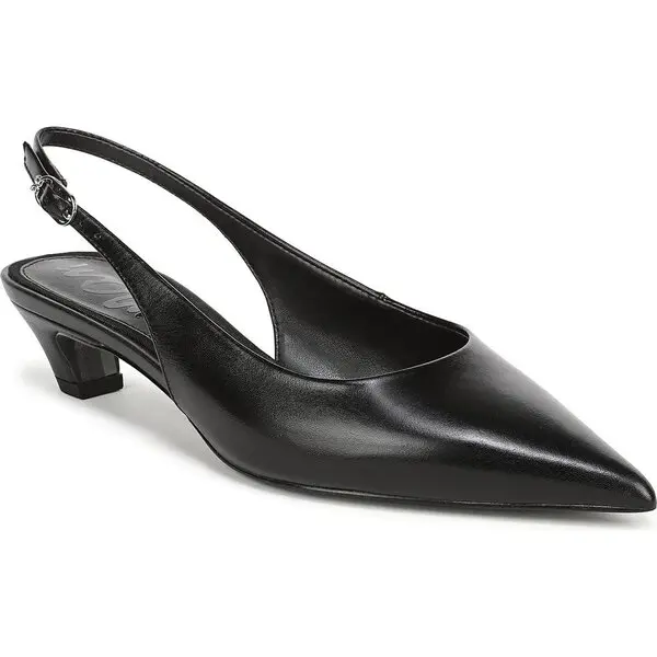 Sam Edelman Finch Slingback Pointed Toe Pump - Black