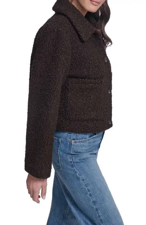 LEVI'S Cropped Bouclé Jacket - Java