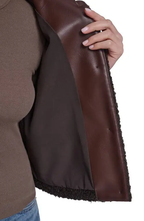 LEVI'S Cropped Bouclé Jacket - Java