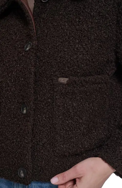 LEVI'S Cropped Bouclé Jacket - Java