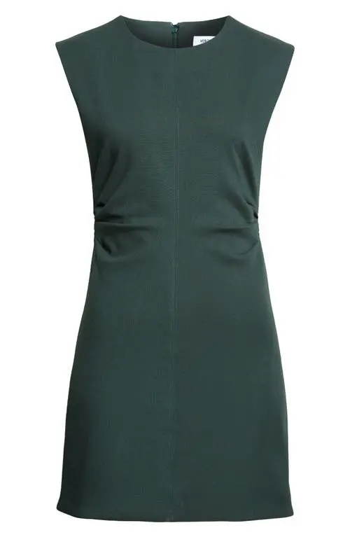 Veronica Beard Imara Gathered Waist Minidress