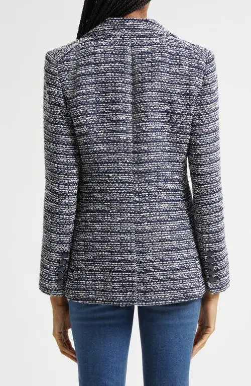 Veronica Beard Healy Tweed Dickey Jacket