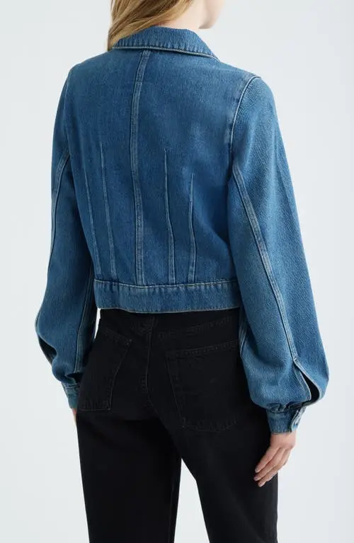 Paige Pacey Crop Denim Jacket