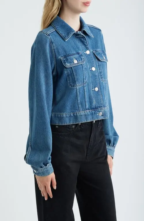 Paige Pacey Crop Denim Jacket