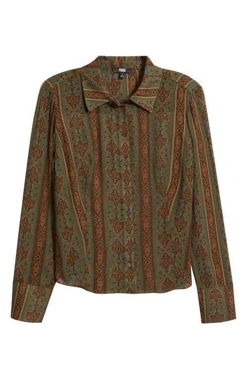 Paige Desano Paisley Button-up Shirt