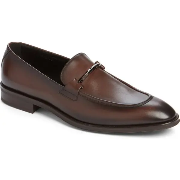 BOSS Teylor Bit Loafer - Dark Brown