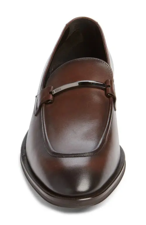 BOSS Teylor Bit Loafer - Dark Brown