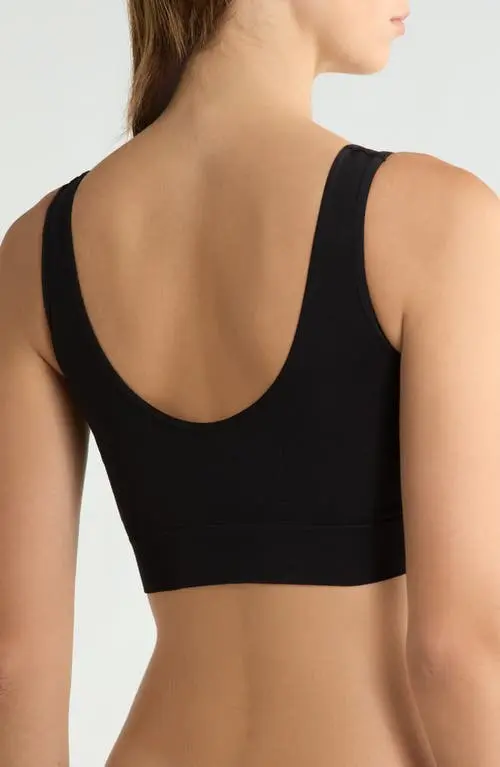 Nordstrom Seamless Tank Bralette - Black