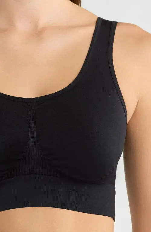 Nordstrom Seamless Tank Bralette - Black