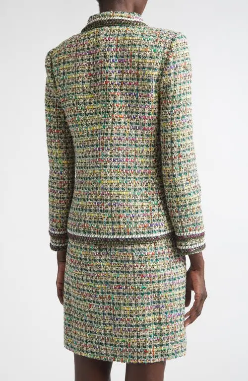 St. John Forest Tweed Jacket