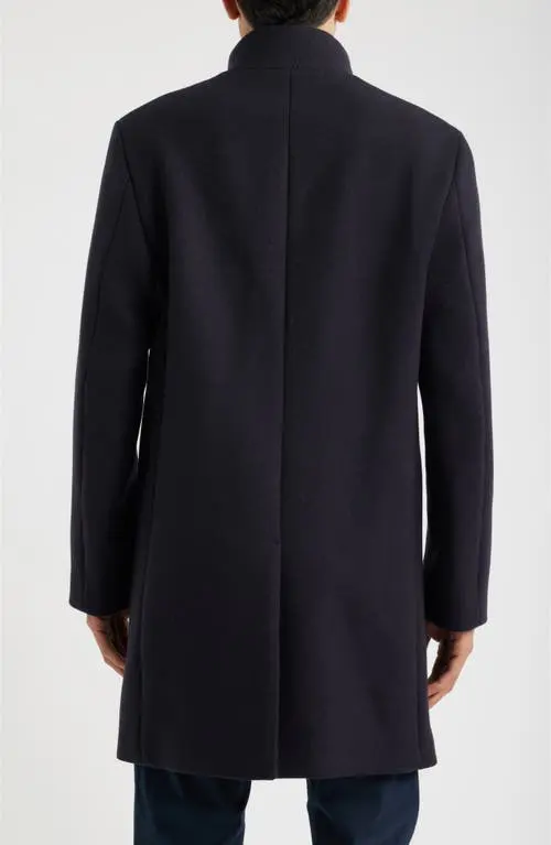 Theory Belvin Longline Coat - Baltic