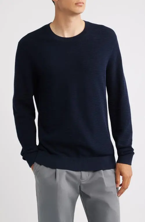 Theory Riland Crewneck T-shirt - Baltic
