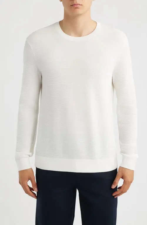 Theory Riland Crewneck T-shirt - Ivory