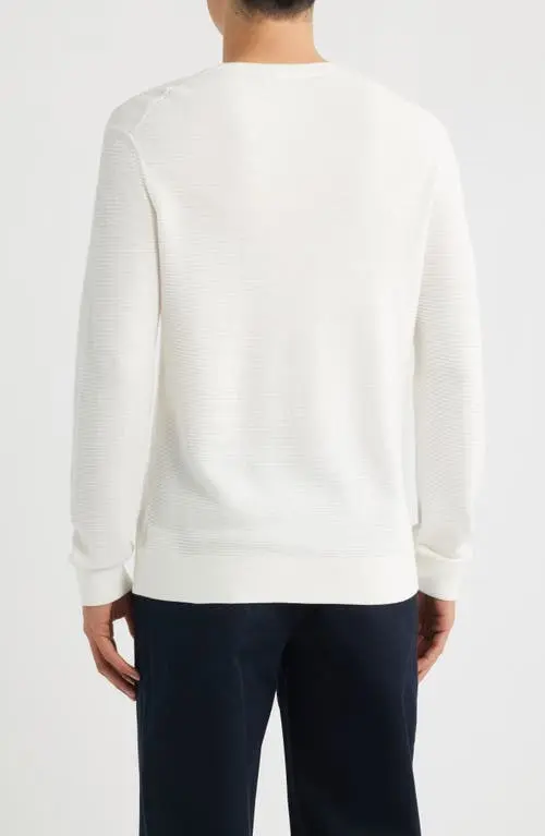 Theory Riland Crewneck T-shirt - Ivory