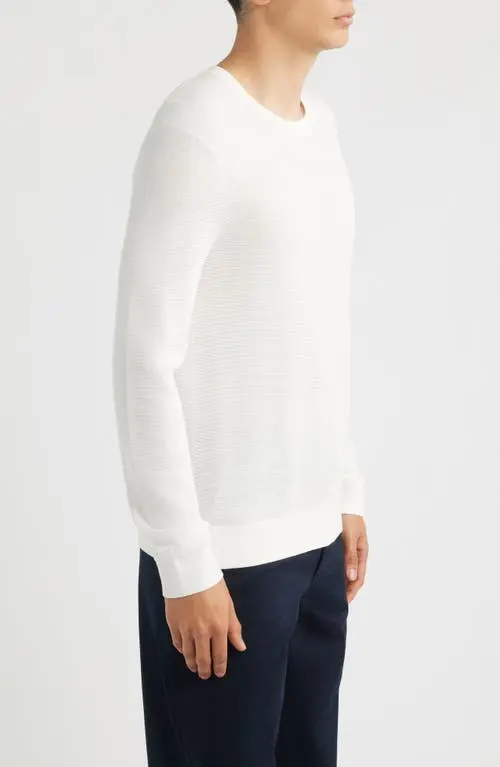 Theory Riland Crewneck T-shirt - Ivory
