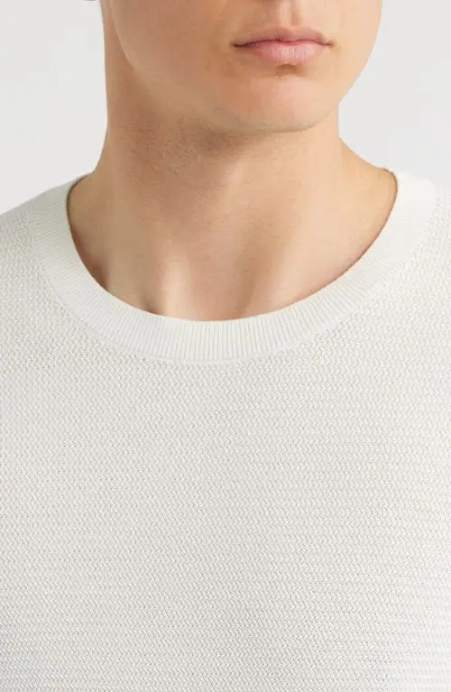 Theory Riland Crewneck T-shirt - Ivory