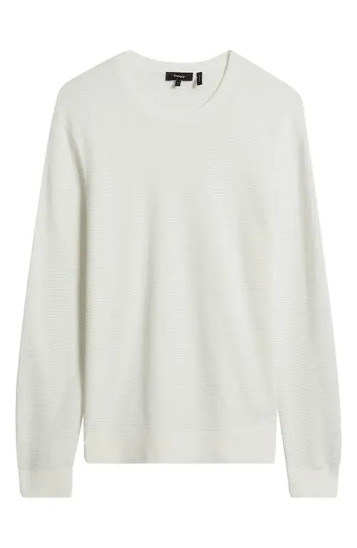 Theory Riland Crewneck T-shirt - Ivory