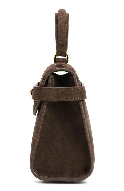 Jw Pei Elise Faux Suede Top Handle Bag