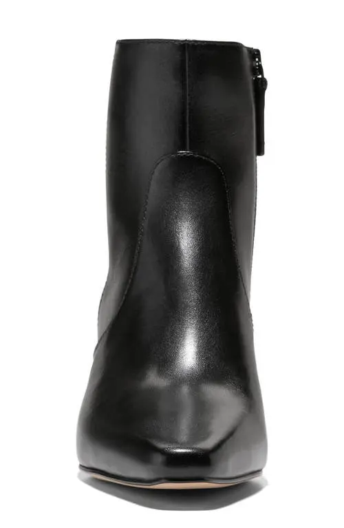 Cole Haan Tyldie Kitten Heel Bootie - Black Leather