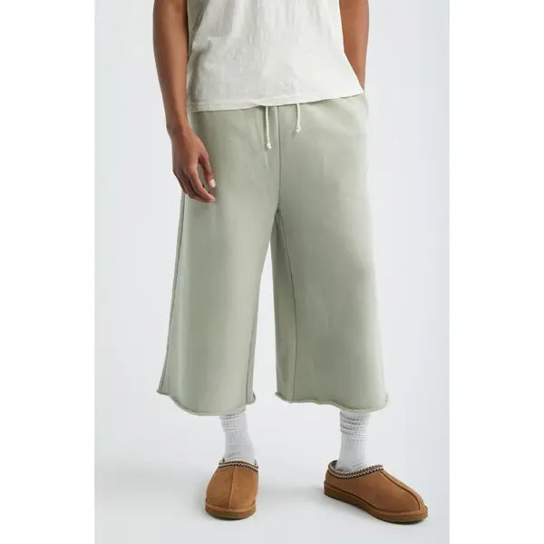ELWOOD Cut Off Sweatpants - Sage